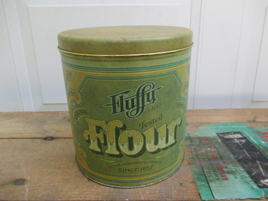 Ballonoff Metal Canisters Set of 4 Vintage - Etsy