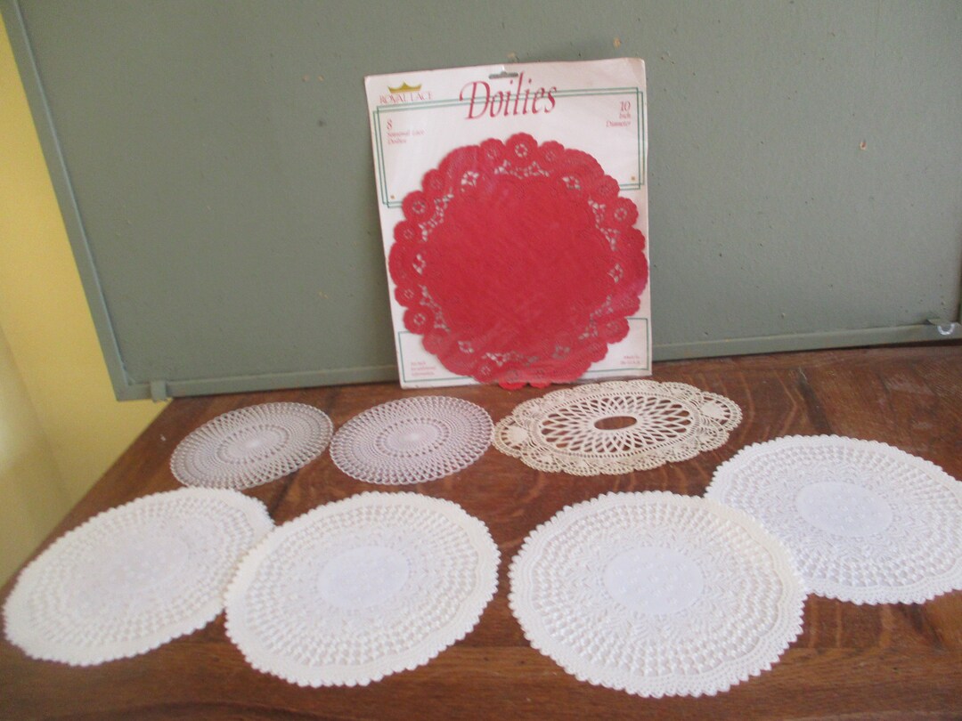Doily Plastic Paper Lot Vintage - Etsy