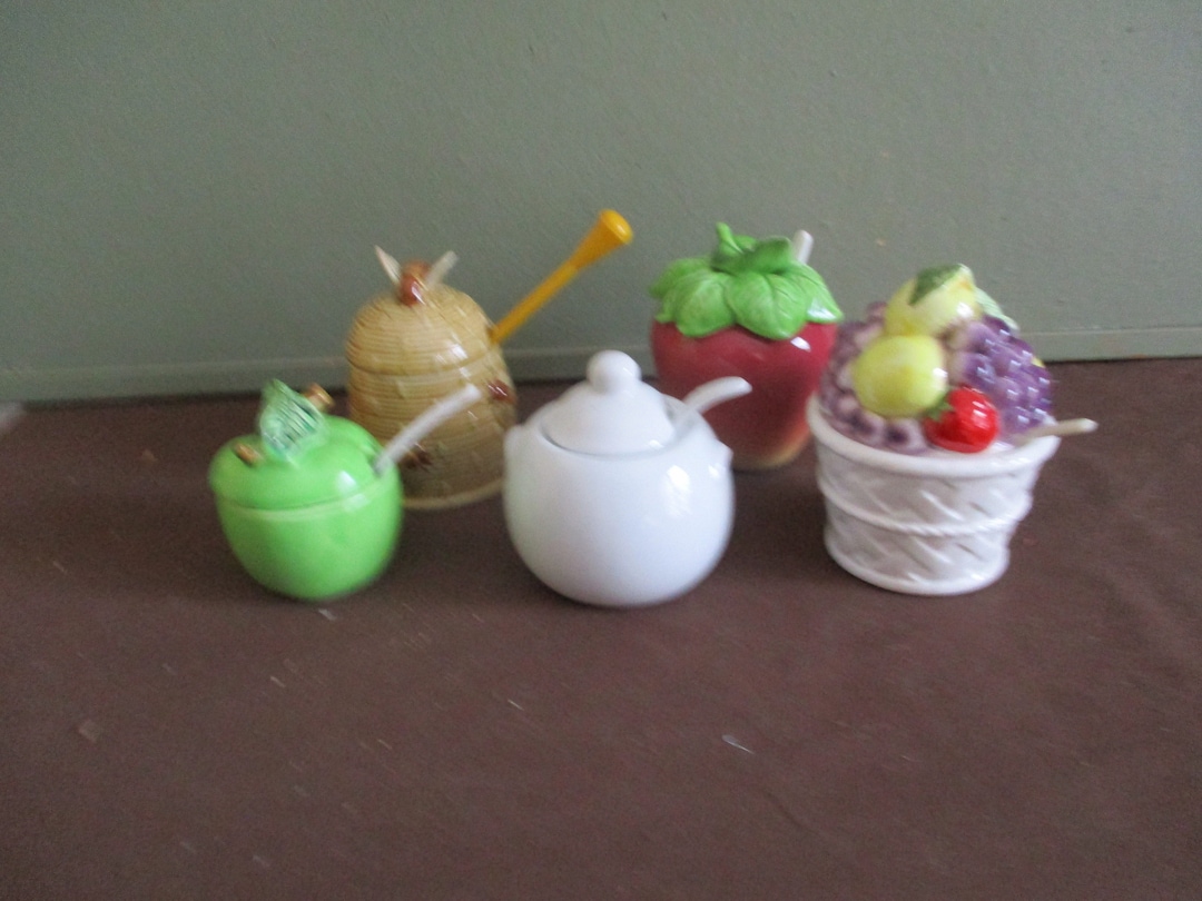 Honey Pot Sugar Server CHOICE - Etsy