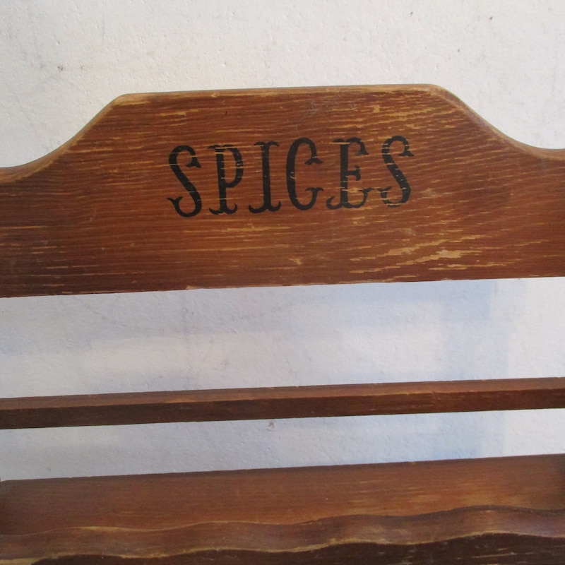 Wall Spice Rack - Etsy
