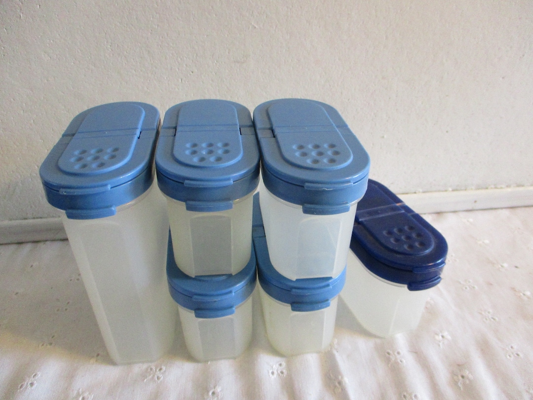 Tupperware Spice Containers Set of 6 - Etsy