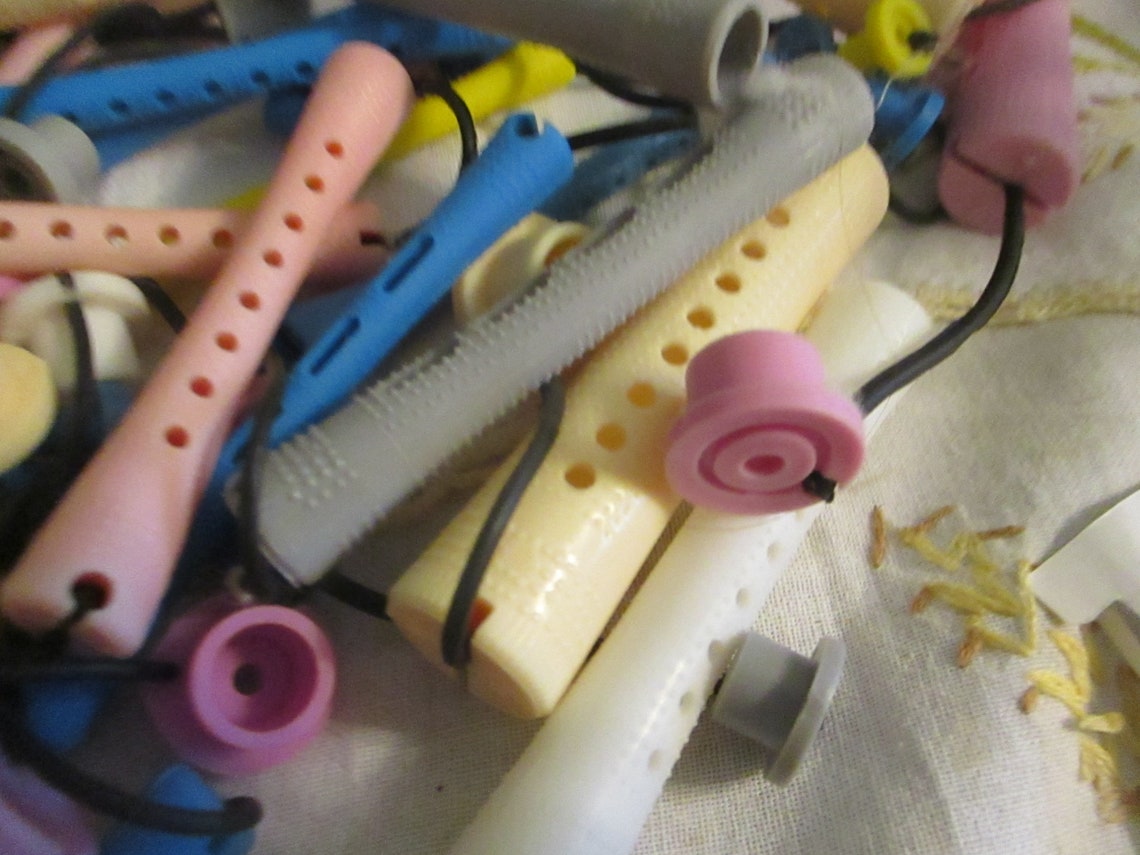 Perm Rods Curlers 70 Pieces Vintage Hair - Etsy