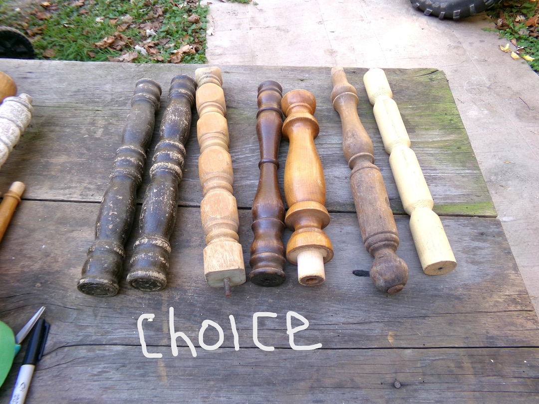 Spindles Salvage Architecture Vintage Parts - Etsy