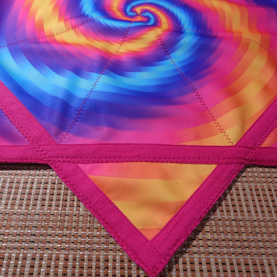 Flowstar UV Reaction Beginners Flow Star Spinning Cloth Sided Print ...