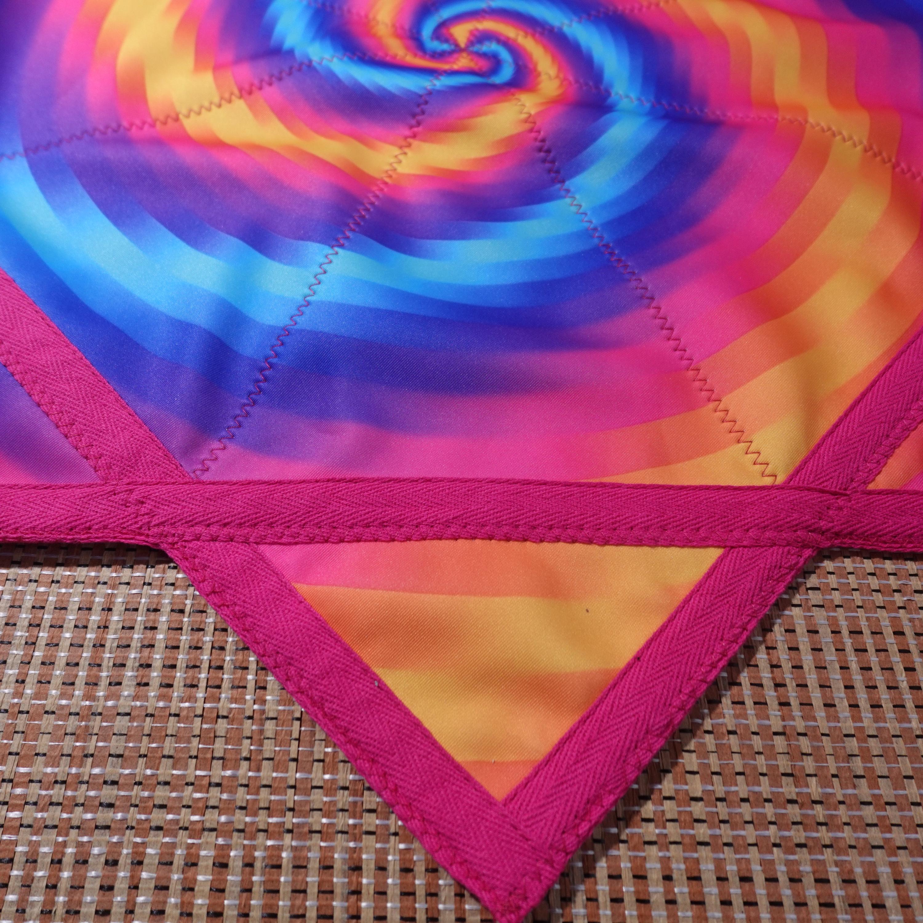 Flowstar UV Reaction Beginners Flow Star Spinning Cloth Sided Print ...