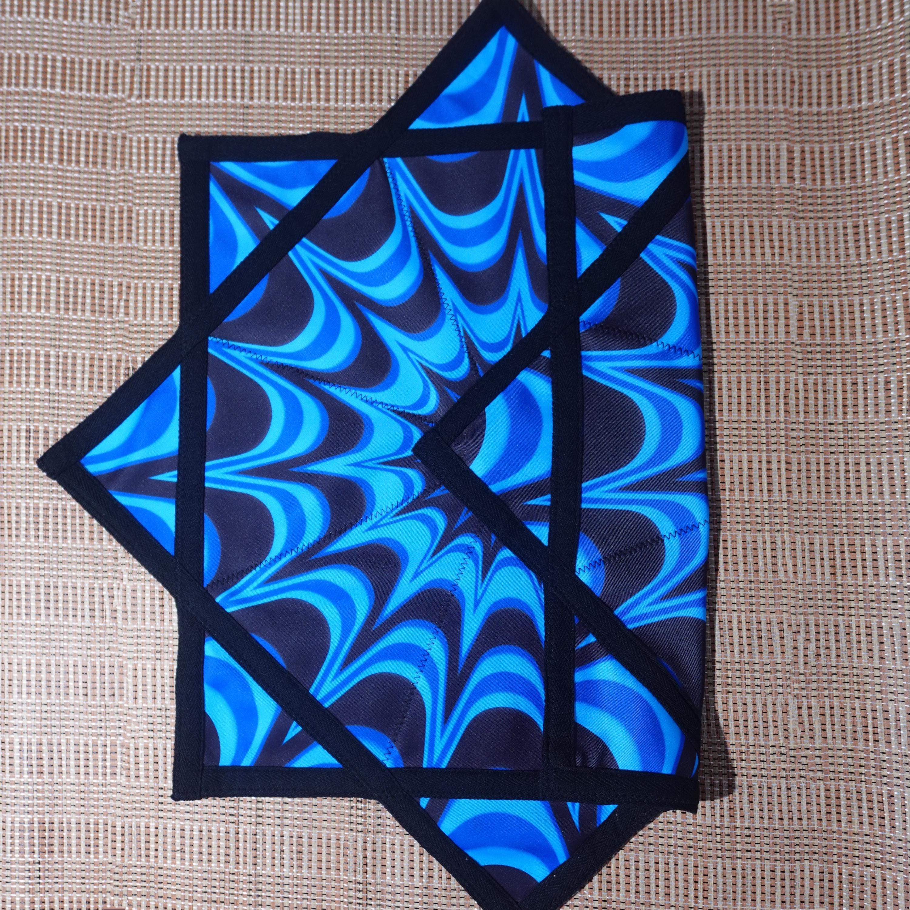 Flowstar UV Reaction Beginners Flow Star Spinning Cloth Sided Print ...