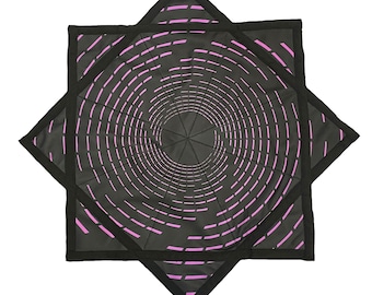 Flowstar Beginners Flow Star Spinning Cloth Easy to Rotate Sided Print ...