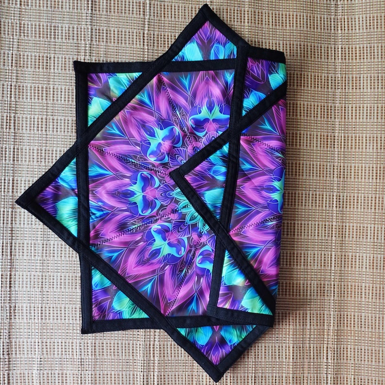 Flowstar UV Reaction Flow Star Spinning Cloth Easy to Rotate Sided ...