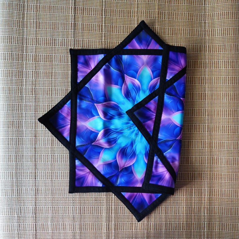 Flowstar UV Reaction Flow Star Spinning Cloth Easy to Rotate Sided Print Fingertip Rotating ...