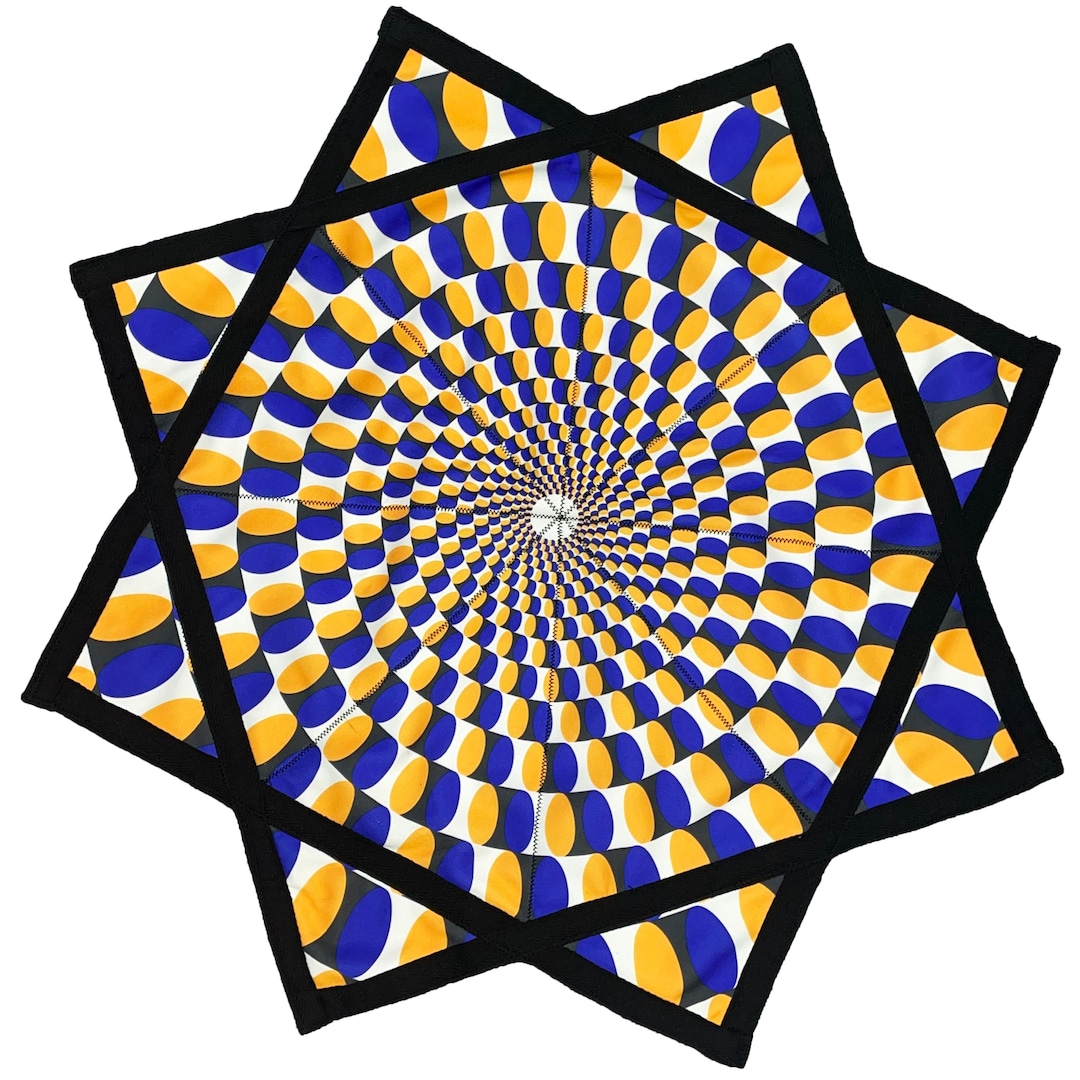 Flowstar Beginners Flow Star Spinning Cloth Sided Print Fingertip ...