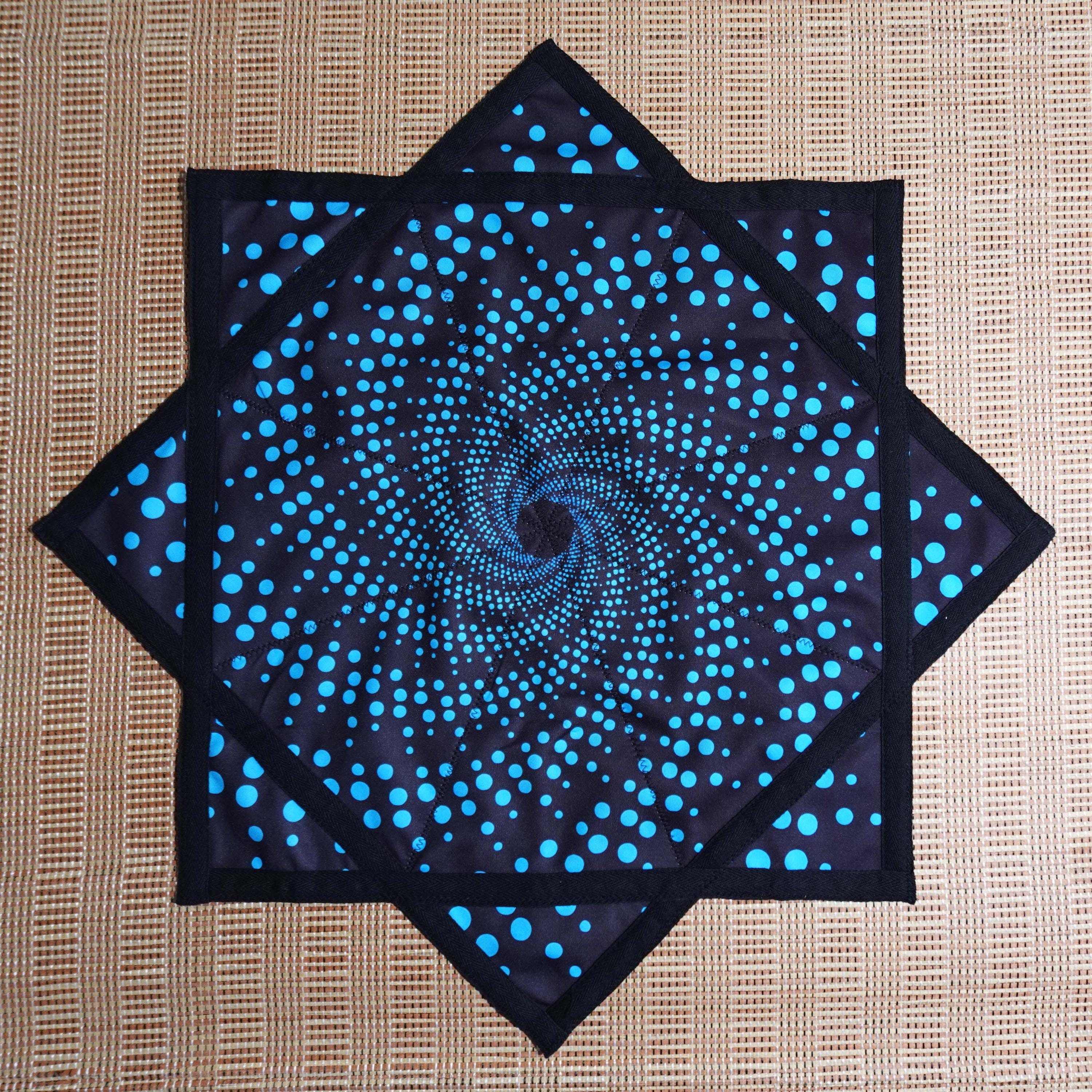Flowstar Beginners Flow Star Spinning Cloth Easy to Rotate Sided Print ...
