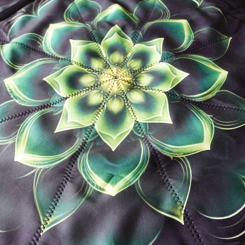 Flowstar UV Reaction Beginners Flow Star Spinning Cloth Easy to Rotate Fingertip Rotating Dapo ...