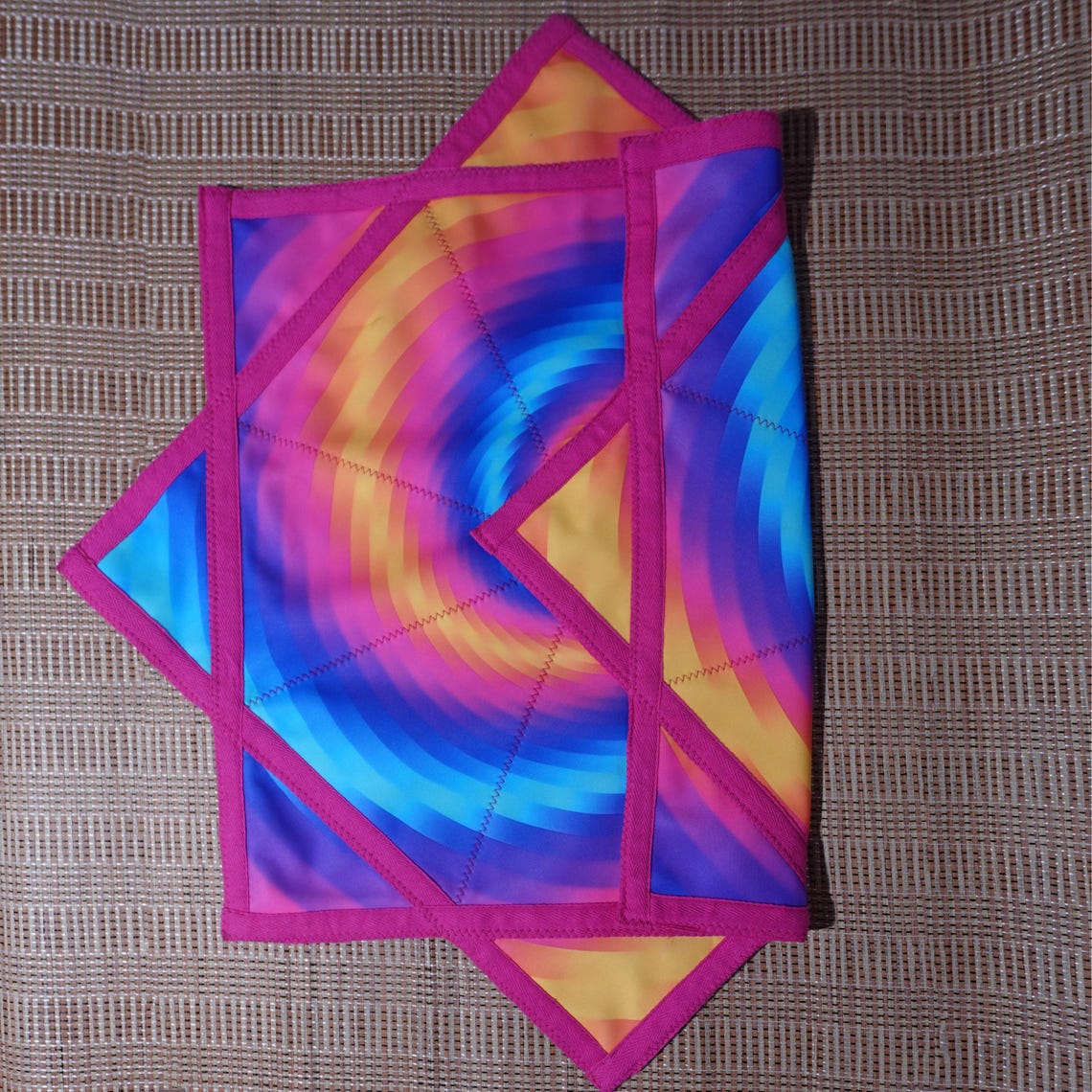 Flowstar UV Reaction Beginners Flow Star Spinning Cloth Sided Print ...