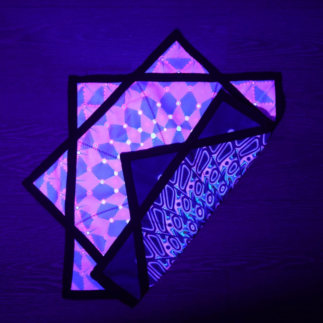 Flowstar UV Reaction Flow Star Spinning Cloth Easy to Rotate Sided ...