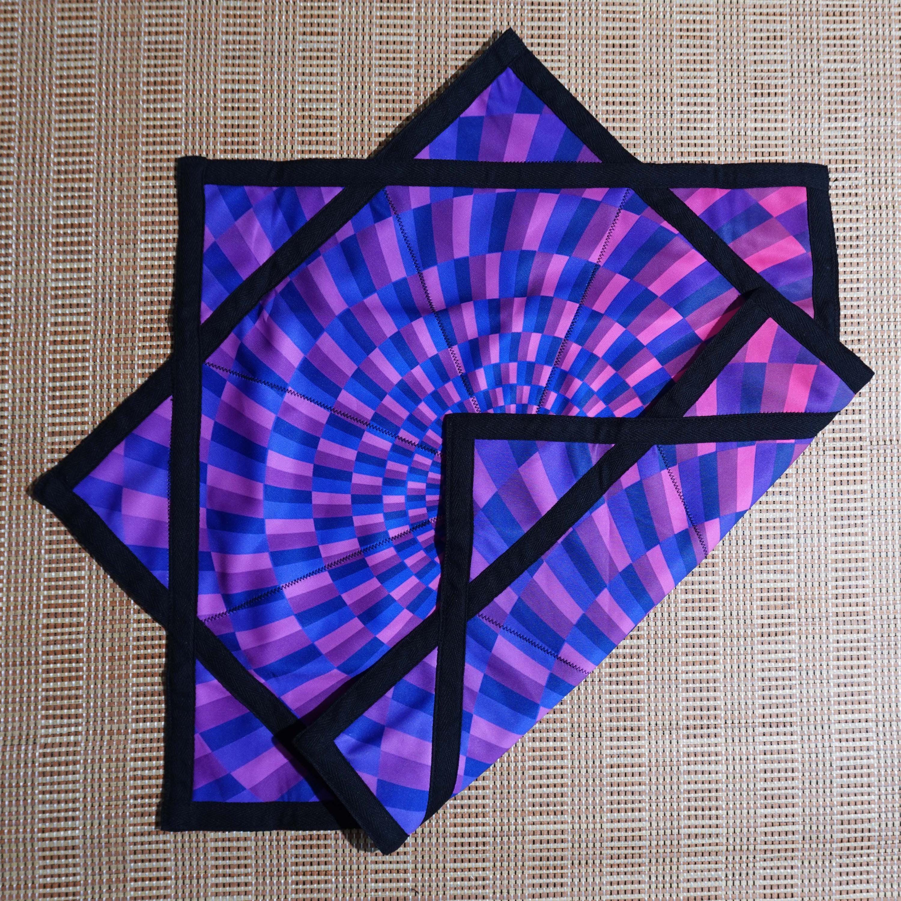 Flowstar Beginners Flow Star Spinning Cloth Easy to Rotate Sided Print Fingertip Rotating Flow ...