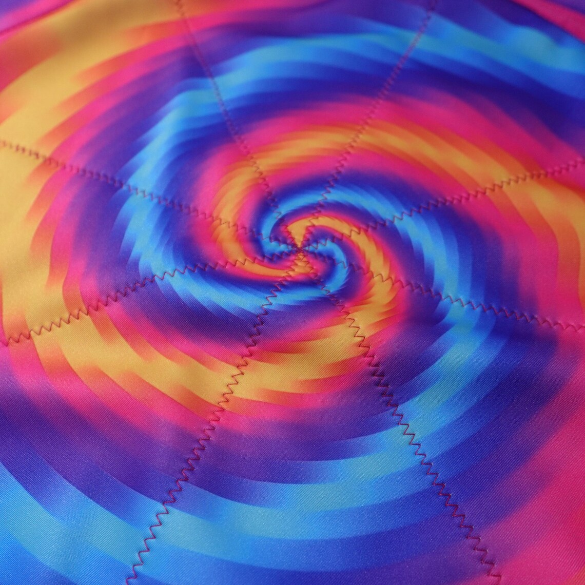 Flowstar UV Reaction Beginners Flow Star Spinning Cloth Sided Print Fingertip Rotating Flow Toy ...