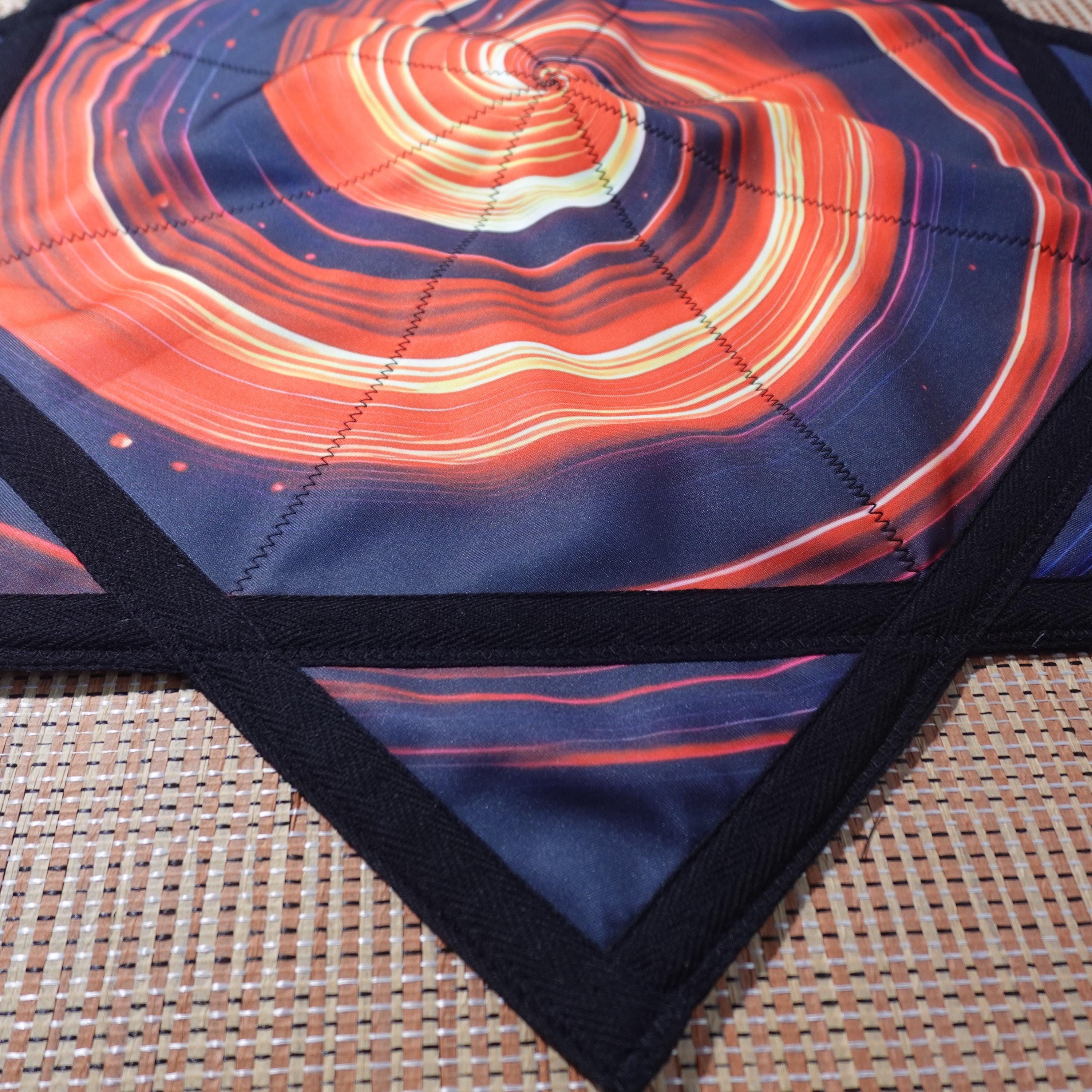 Flowstar Blacklight Beginners UV Reaction Flow Star Spinning Cloth Easy ...