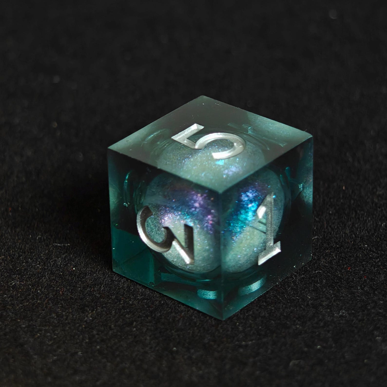 Quicksand Liquid Core Dice, Liquid Core Dnd Dice, Handmade Liquid Core ...