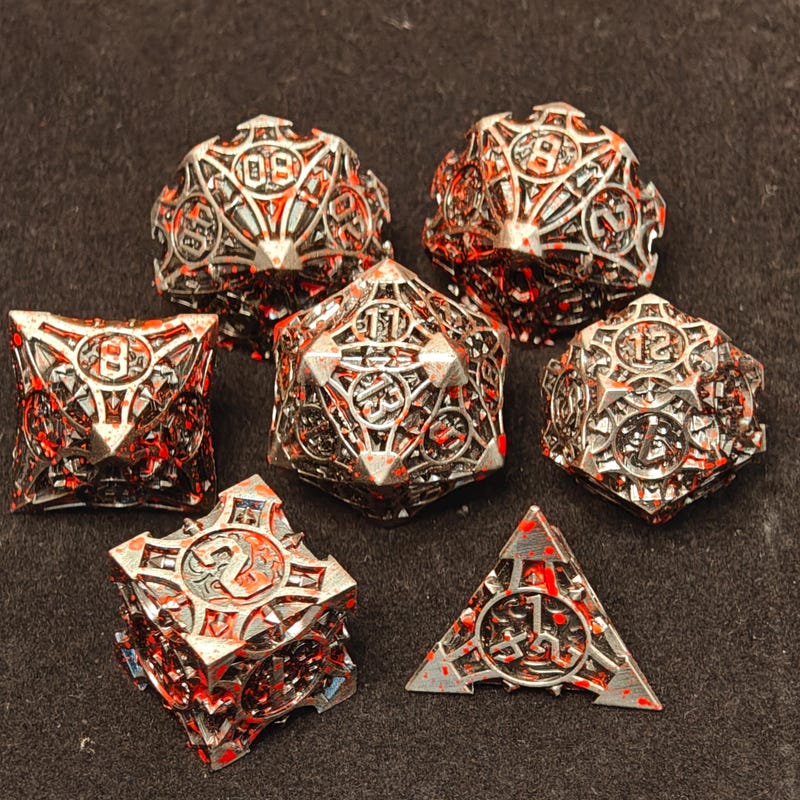 Bloody Dice - Etsy