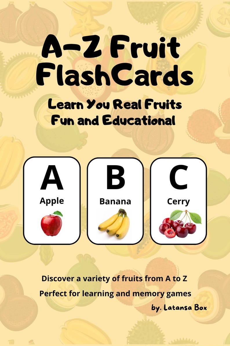 Flash Cards, Printable PDF, Digital Product, Montessori Learning ...