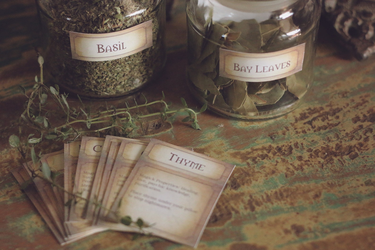 Printable Herb Labels With Magick Properties - Etsy Australia
