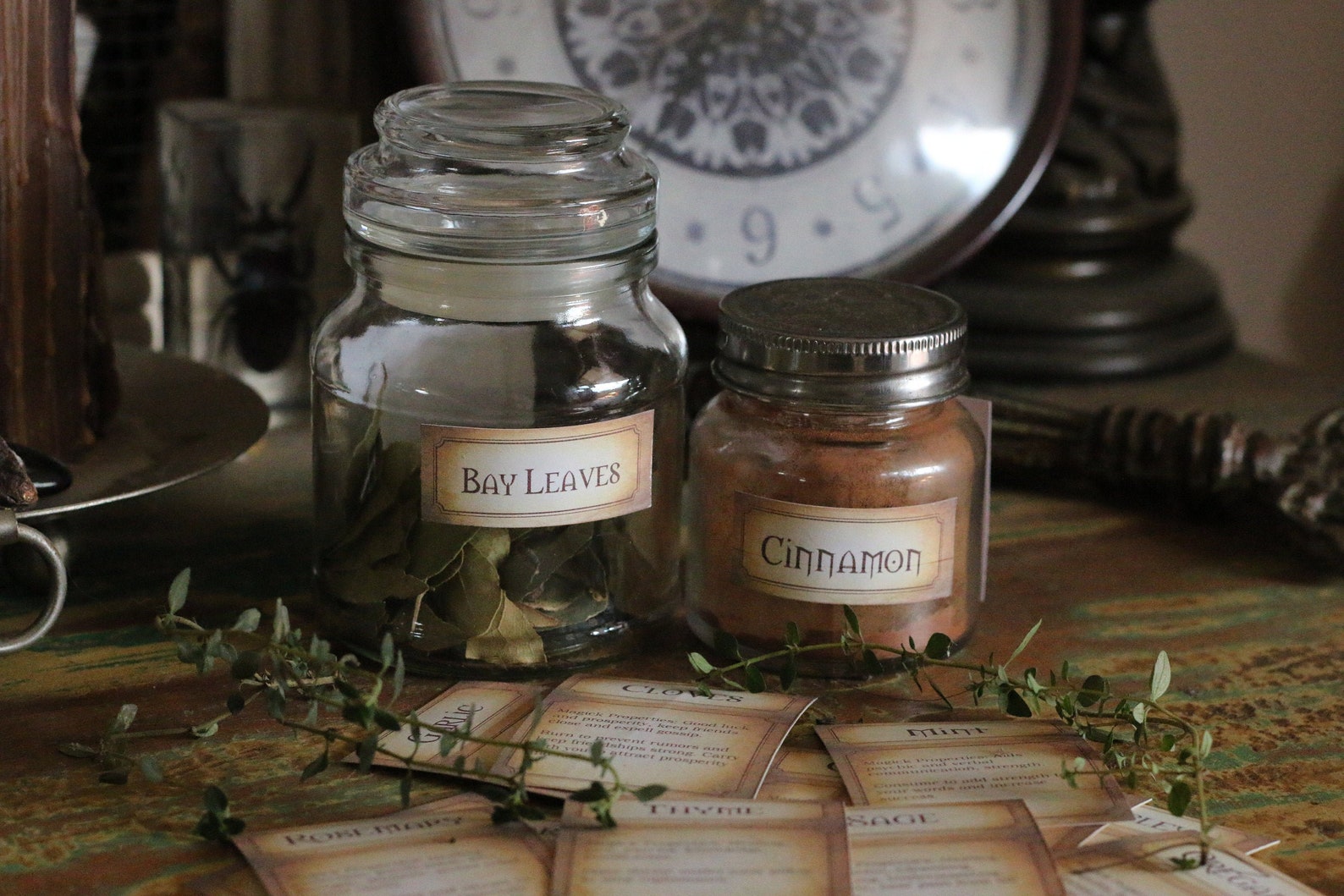 Printable Herb Labels With Magick Properties - Etsy Australia