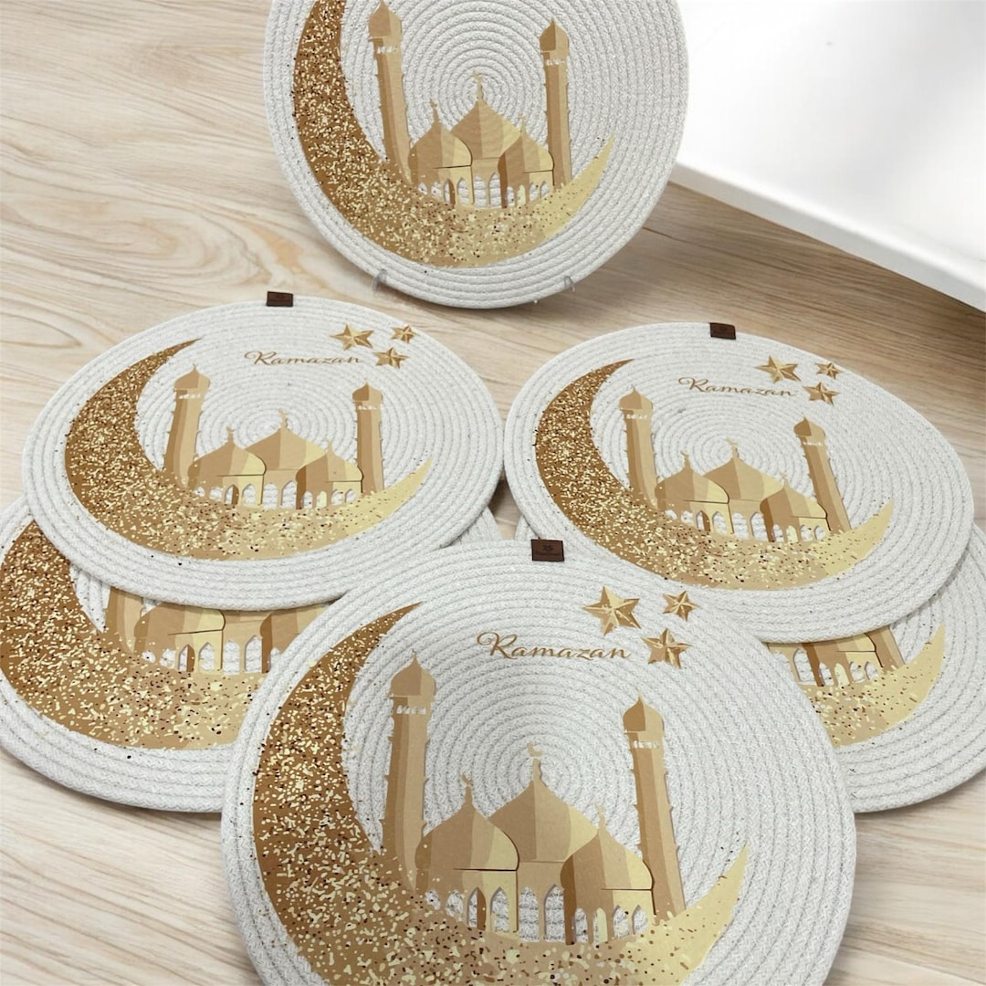 Ramadan Placemats | Ramadan Supla | Islamic Table Decor | Handmade ...