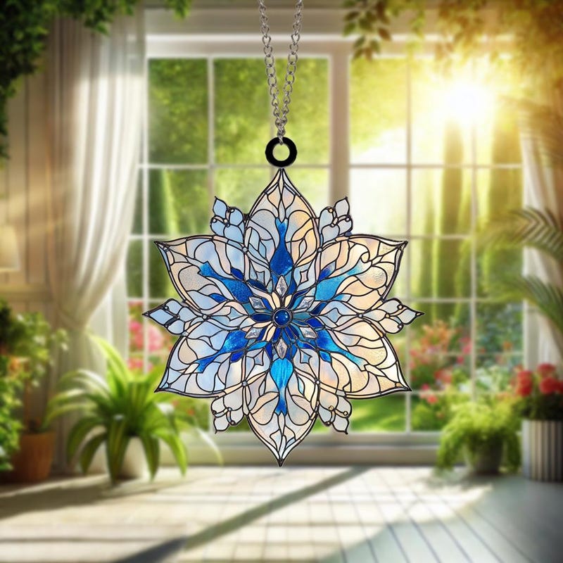 Holiday Suncatcher - Etsy