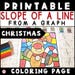 Christmas Slope From Graphs Worksheet Linear Functions Coloring Page ...
