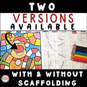 Christmas Slope From Graphs Worksheet Linear Functions Coloring Page ...