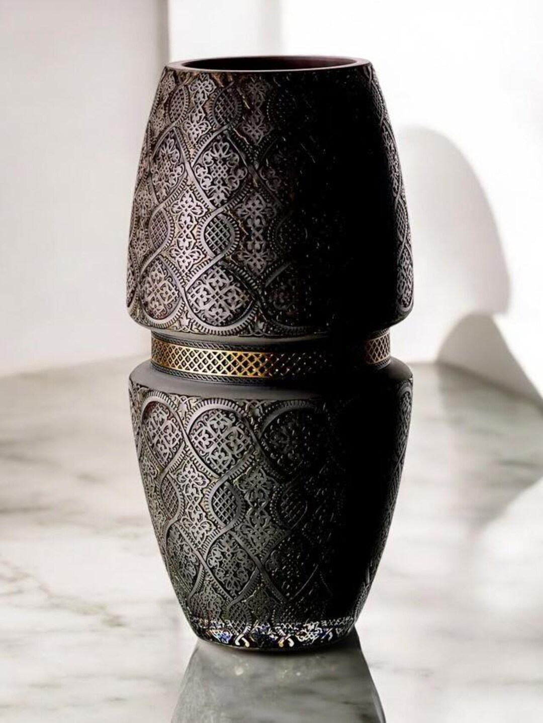 Turkish Glass Vase,handmade Glass Vases,turkish Vase,home Decor ...