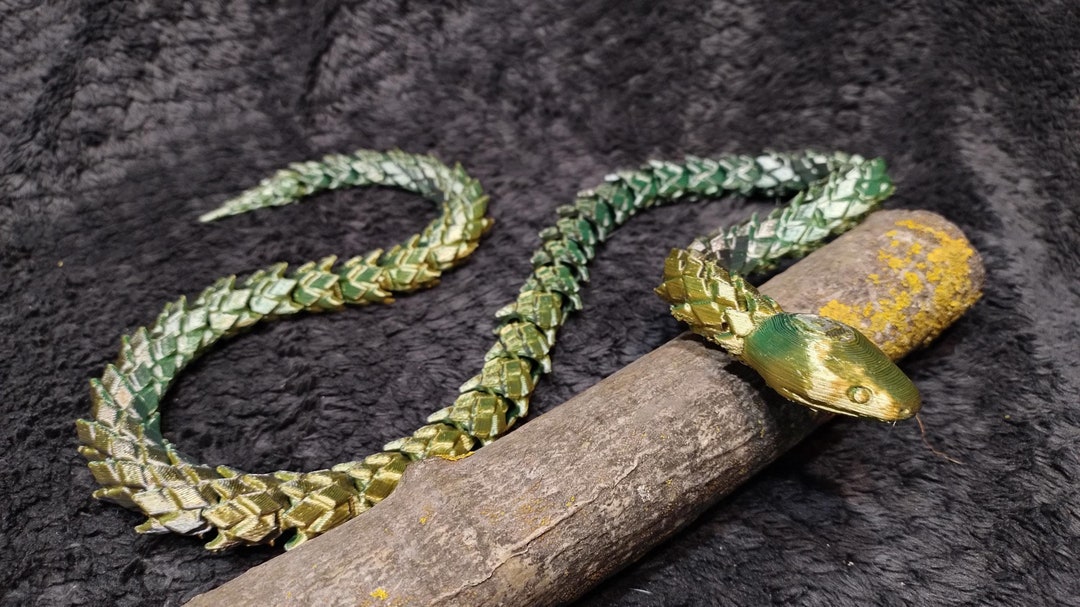 Flexible Snake, Viper, Symbol of the Year 2025 - Etsy
