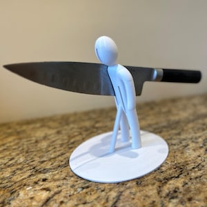 Funny Knife Holder, Knife Block, Knife Storage, Humanoid, Julius Caesar ...