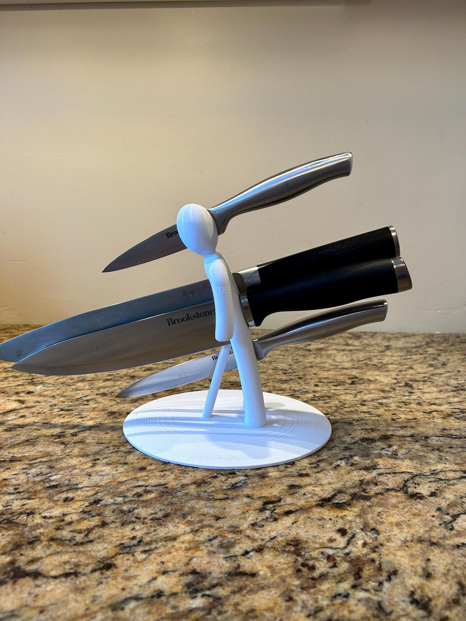Funny Knife Holder, Knife Block, Knife Storage, Humanoid, Julius Caesar ...