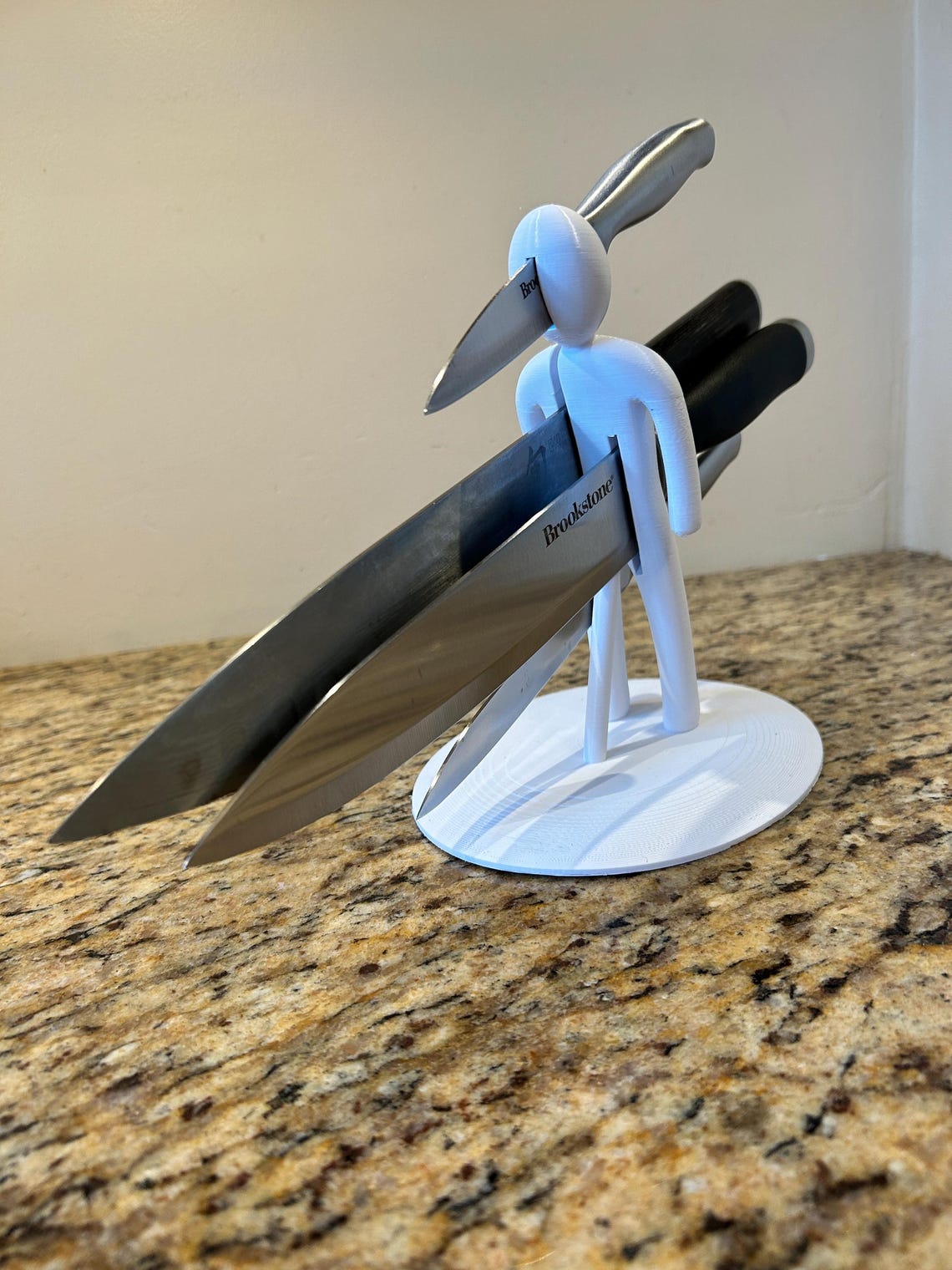 Funny Knife Holder, Knife Block, Knife Storage, Humanoid, Julius Caesar ...