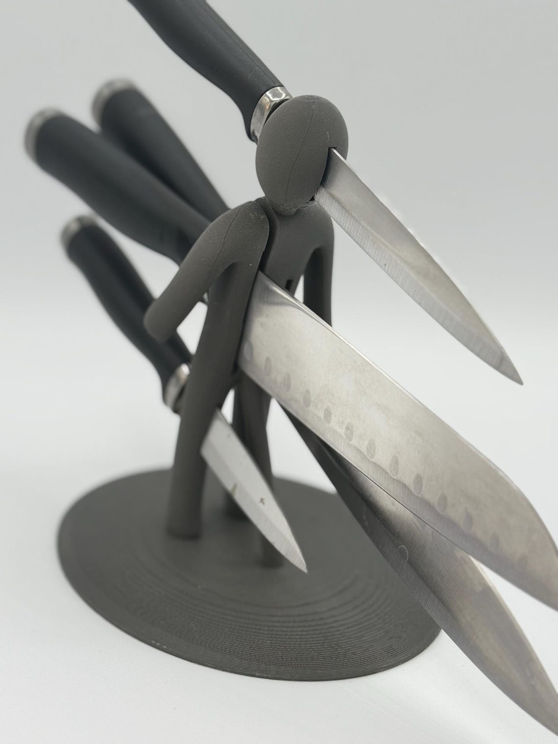 Funny Knife Holder, Knife Block, Knife Storage, Humanoid, Julius Caesar ...