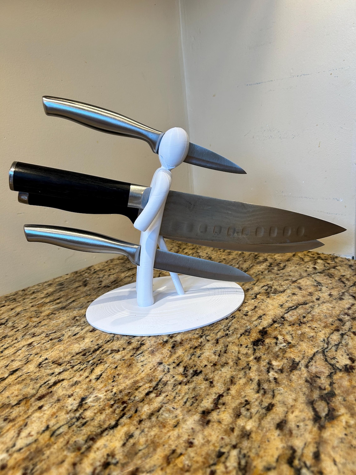Funny Knife Holder, Knife Block, Knife Storage, Humanoid, Julius Caesar ...