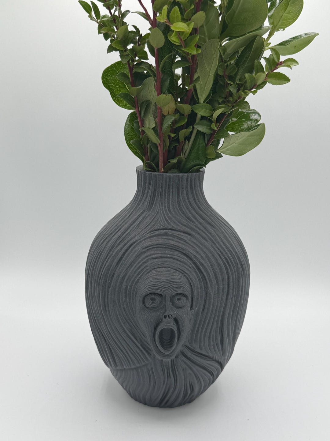 The Scream Vase, Inspired by Edvard Munch's "the Scream", Unique Design ...