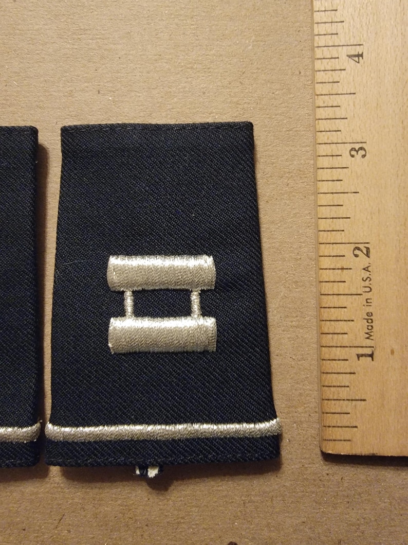 Pair of Air Force Captain Rank Insignia Epaulets Shoulder - Etsy