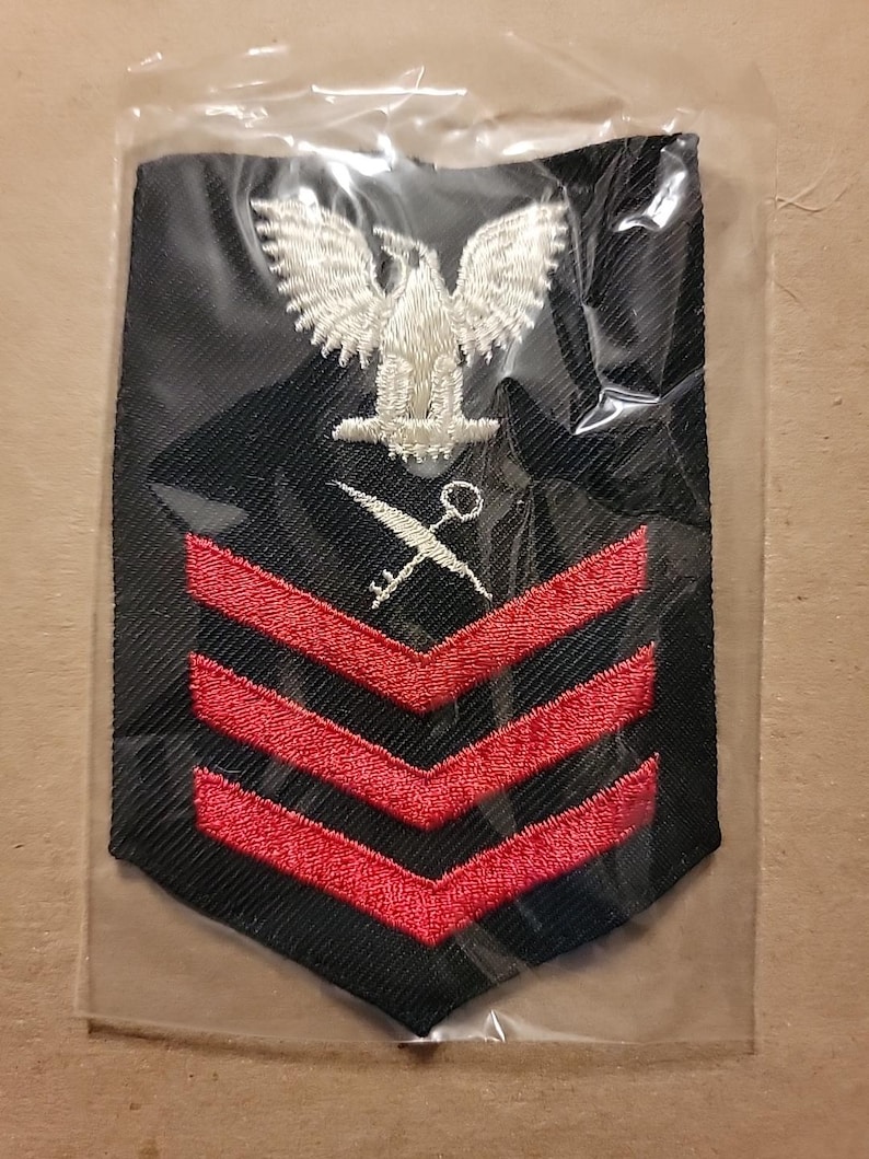 US Navy Rank Rate E6 Petty Officer 1ST Class Ships Serviceman - Etsy