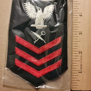 US Navy Rank Rate E6 Petty Officer 1ST Class Ships Serviceman - Etsy