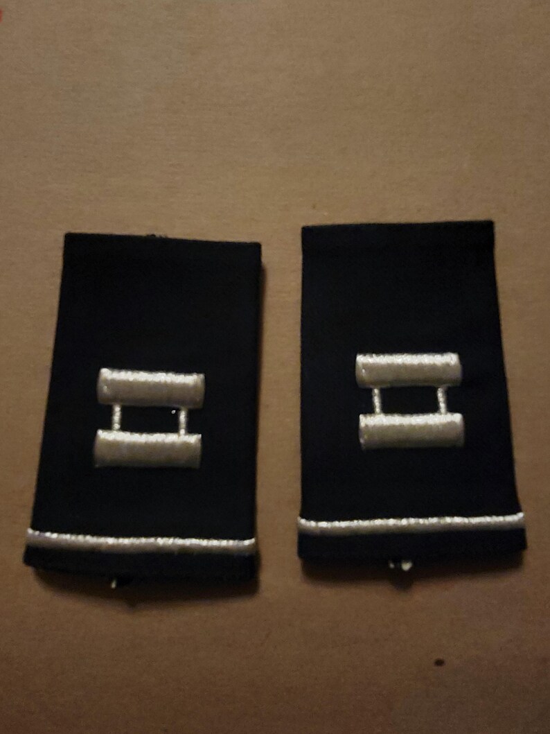 Pair of Air Force Captain Rank Insignia Epaulets Shoulder - Etsy