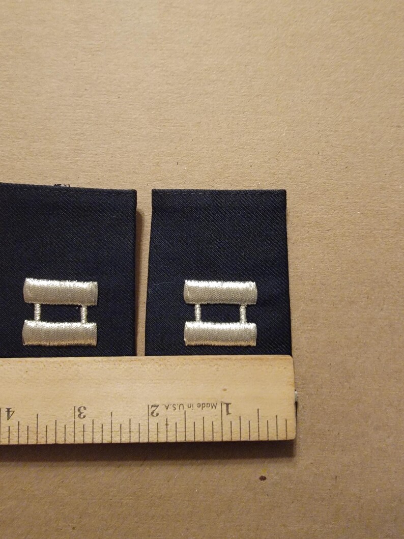 Pair of Air Force Captain Rank Insignia Epaulets Shoulder - Etsy