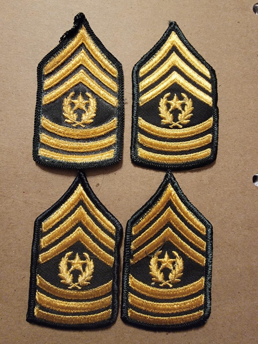 2 Pair US Army Enlisted E-9 Command Sergeant Major CSM Class A's ...