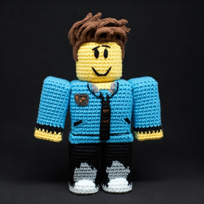 Roblox Crochet Pattern, Roblox Amigurumi, Roblox Crochet Pdf, Roblox ...