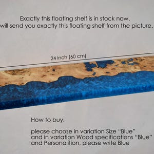 Unique Wall Shelf - Wood & Epoxy Custom Floating Shelves - Etsy