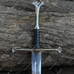 Hand Forged King Aragon ANDURIL Replica Sword, Long Sword, NARSIL SWORD ...