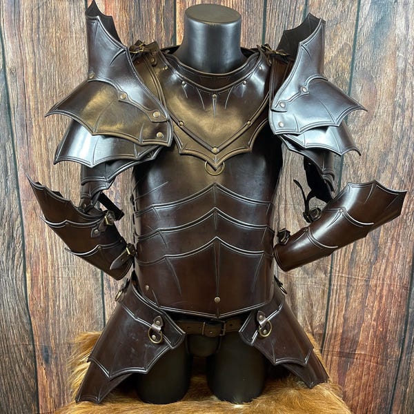 Larp Leather Armor - Etsy