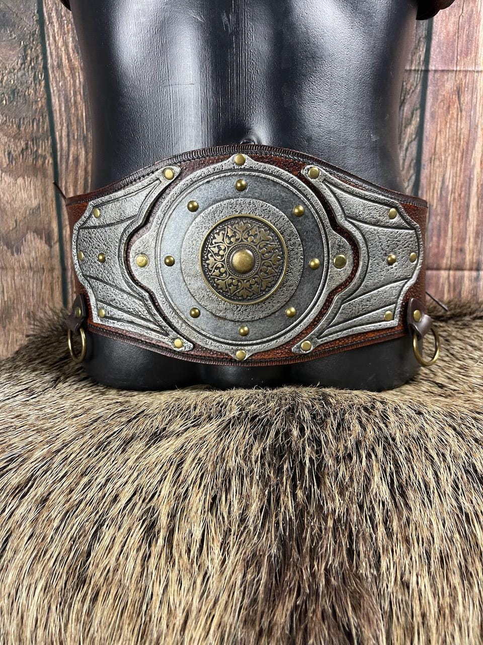 Handcrafted Leather Asymmetrical Armor Set: Larp, Renfair, Cosplay - Etsy