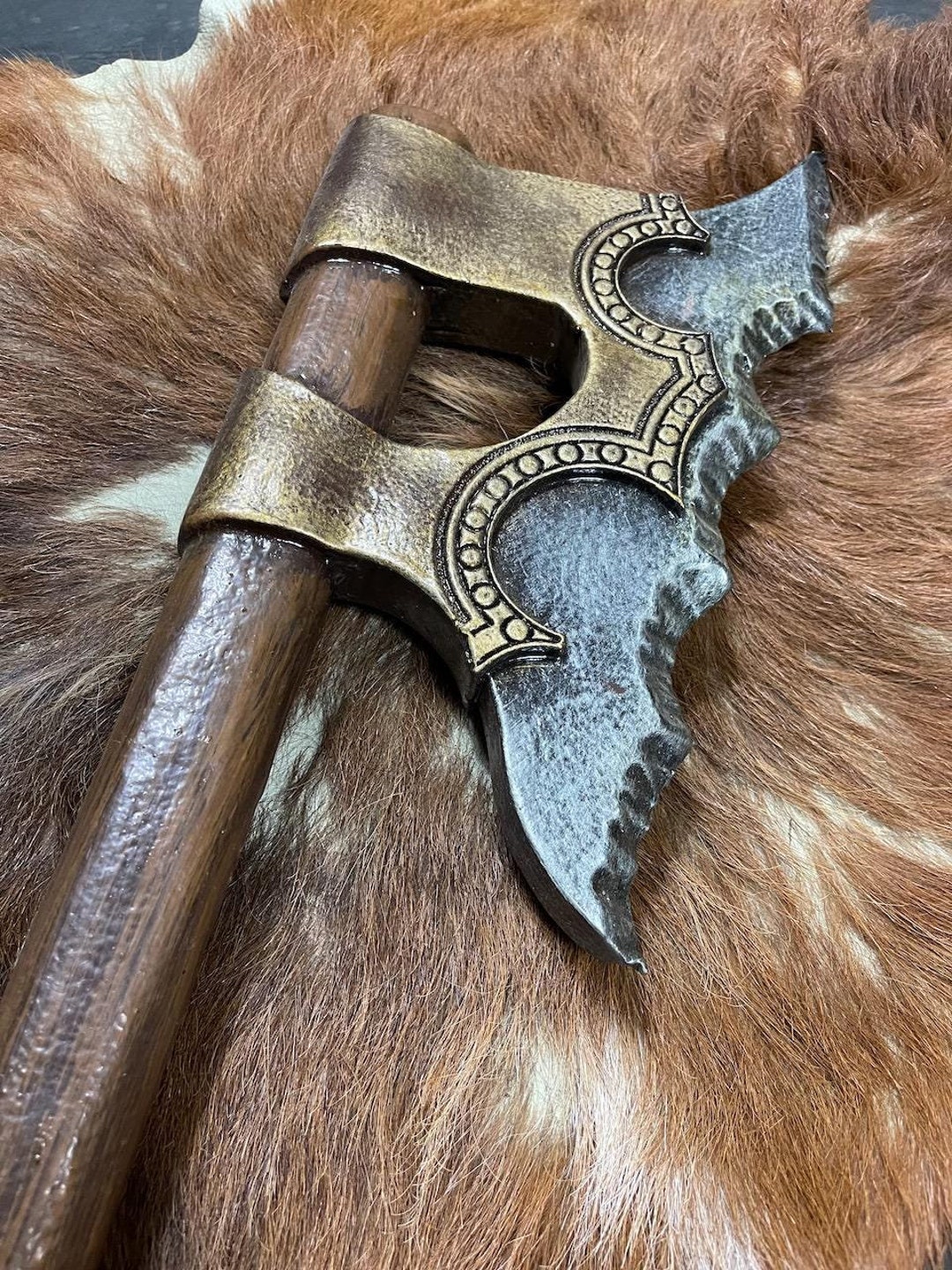 Fantasy One Handed Axe for LARP - Handcrafted - LARP, Cosplay, Sfx ...